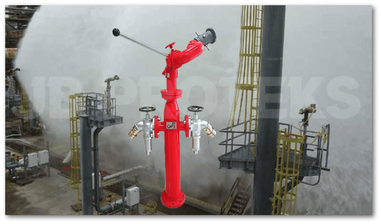 Perbedaan Fire Monitor vs Hydrant dalam Pemadam Kebakaran – JB Proteks