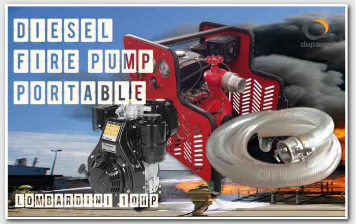 Diesel Fire Pump Portable – JB Proteks