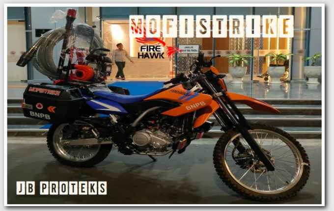 Motor Trail Pemadam: Lincah Melawan Api di Medan Sulit – JB Proteks