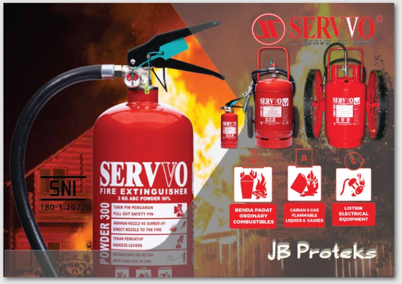 ABC-90 SERVVO Powder | Solusi Pemadam Api Terbaik untuk Anda – JB Proteks